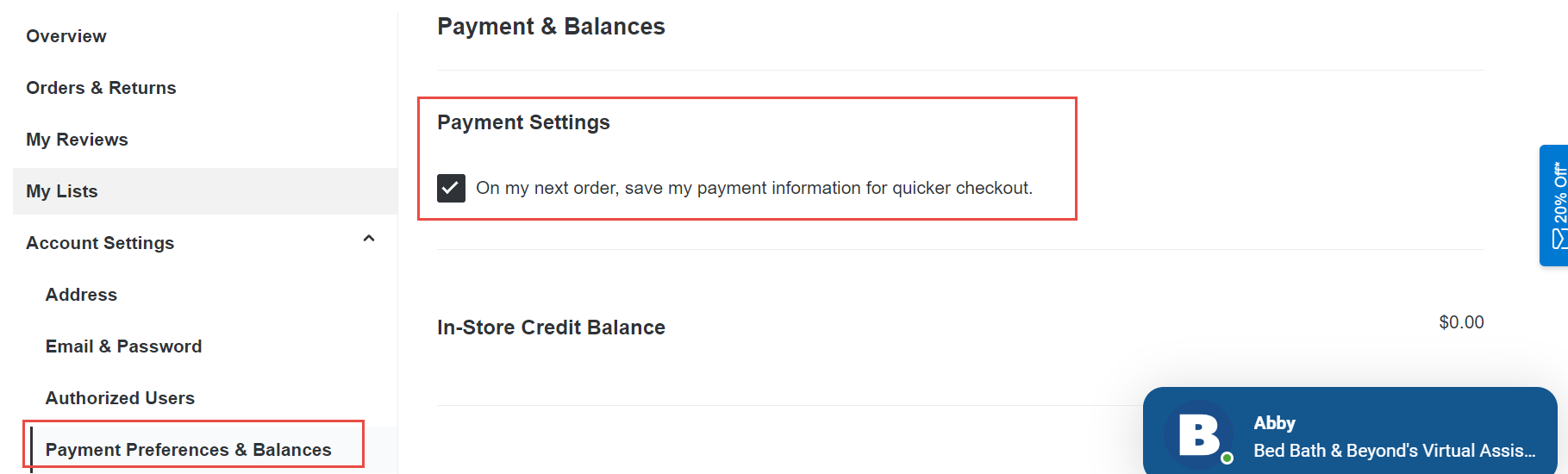 Updating Your Personal Account Information